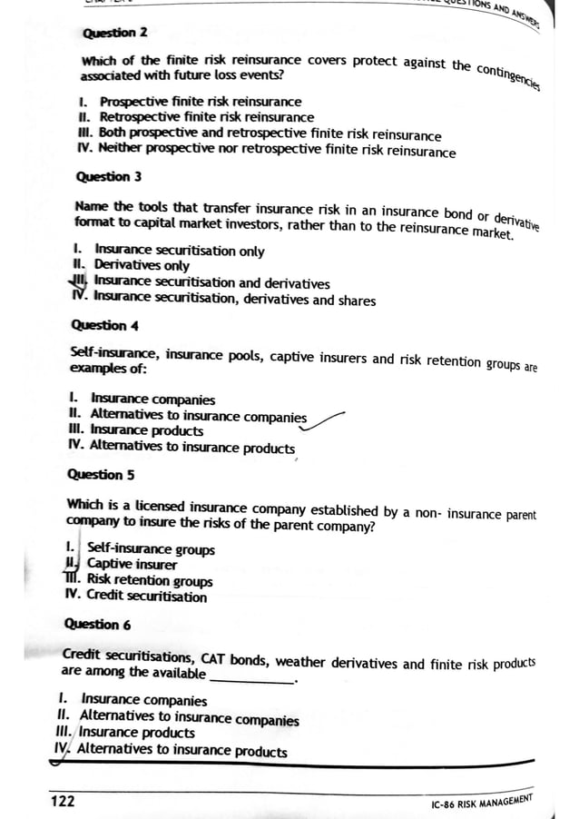 IC-86 Risk Management | PDF