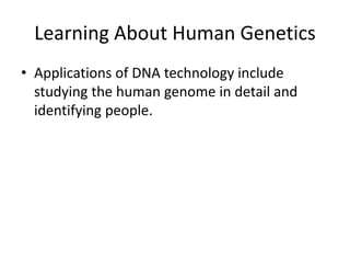 Chapter 6.3 modern genetics | PPT