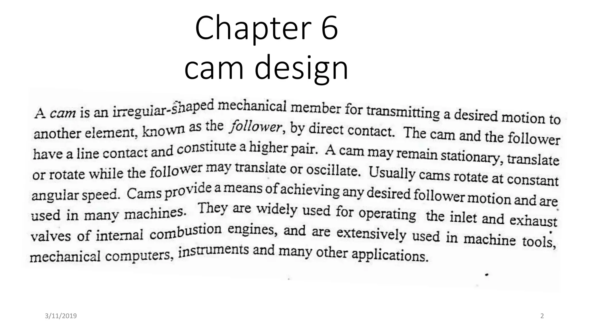cam design | PPTX