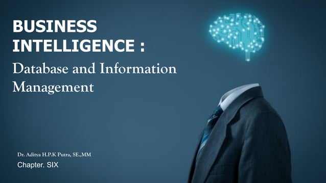 Chapter 6. busines intelligence database and information management | PDF