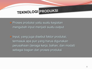 Chapter 6. production | PPTX