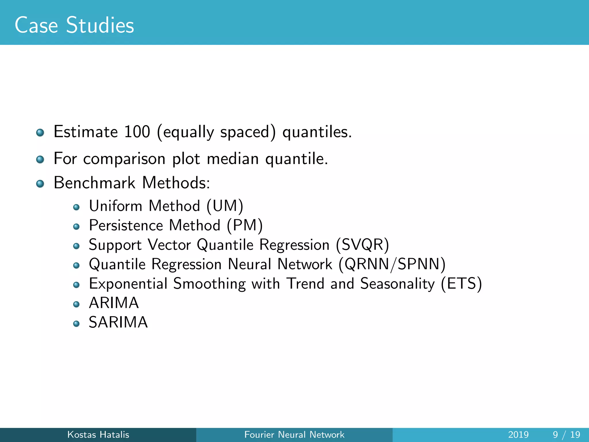 Multiple Quantile Fourier Neural Network | PDF