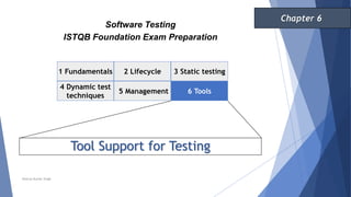 Chapter 6 - Tool Support for Testing | PPTX