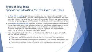 Chapter 6 - Tool Support for Testing | PPTX