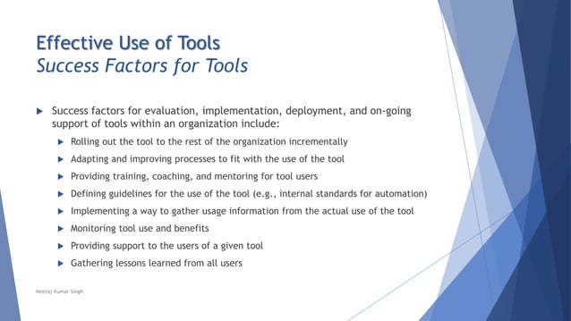 Chapter 6 - Tool Support for Testing | PPTX