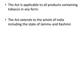 Chapter 6.1 national tobacco control program | PPTX