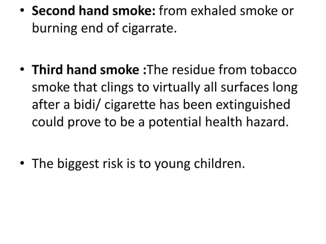 Chapter 6.1 national tobacco control program | PPTX | Illegal Drugs ...