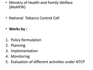 Chapter 6.1 national tobacco control program | PPTX