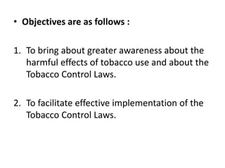 Chapter 6.1 national tobacco control program | PPTX