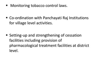Chapter 6.1 national tobacco control program | PPTX