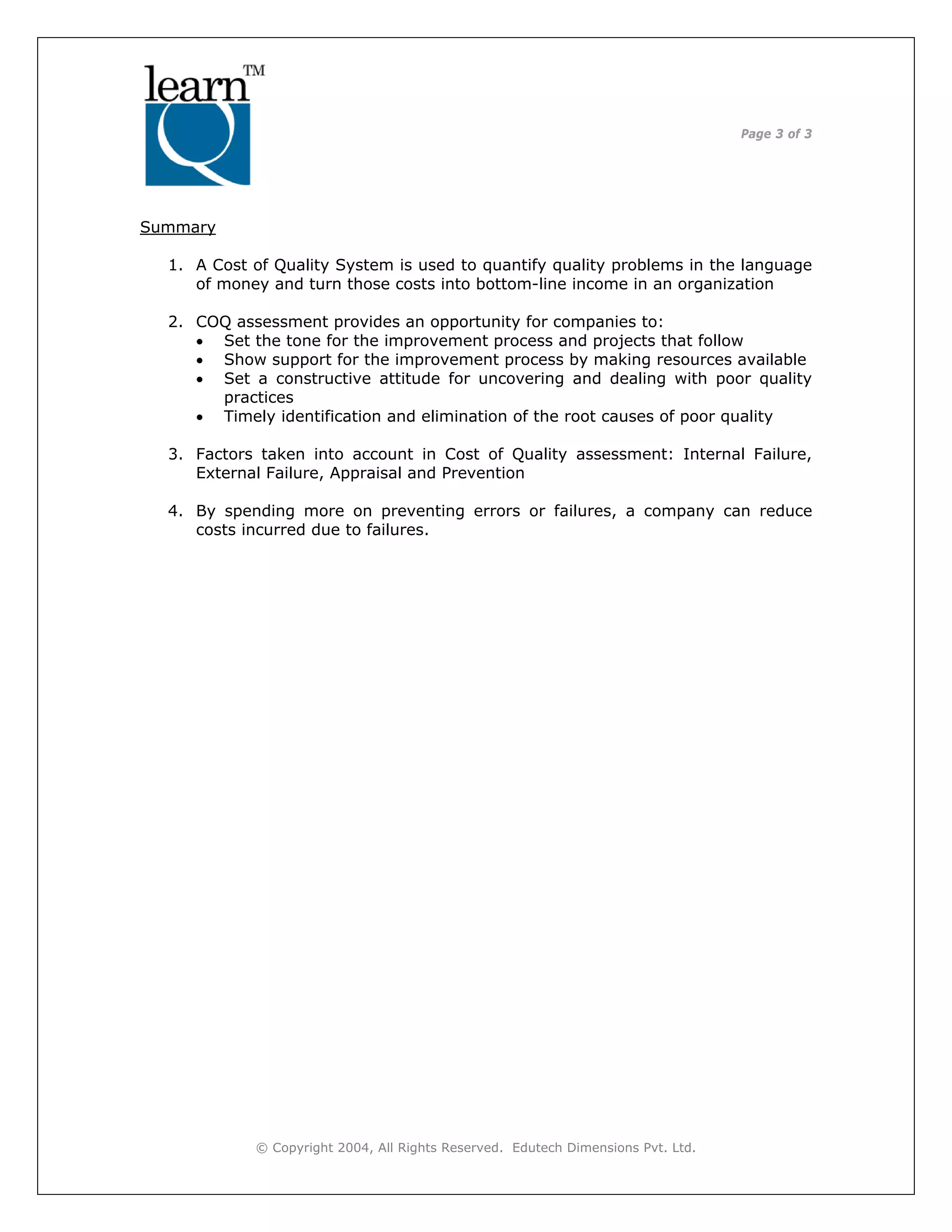 6 Sigma - Chapter6 | PDF