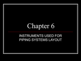 Chapter 6 | PPT