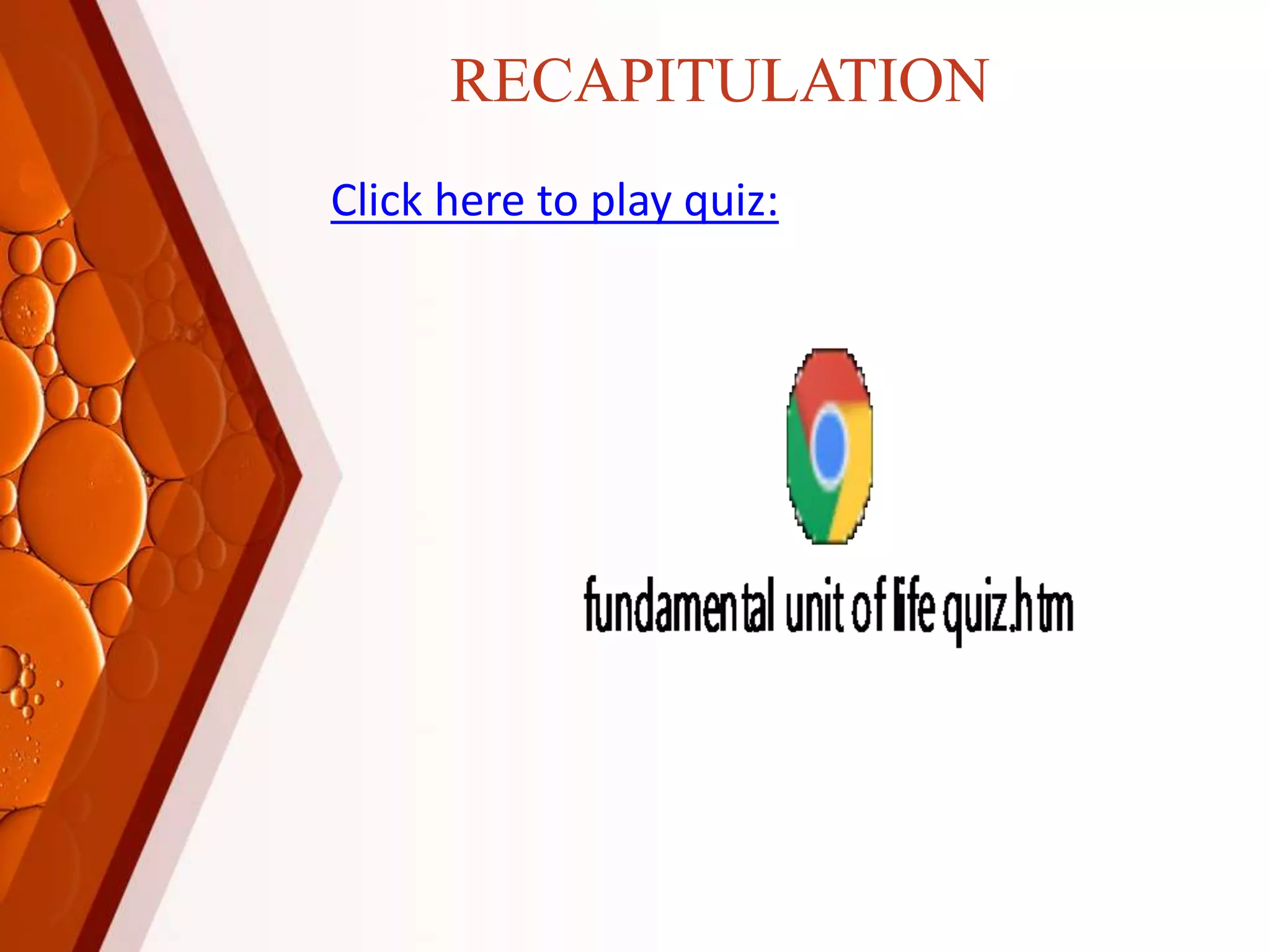 fundamental unit of life | PPTX