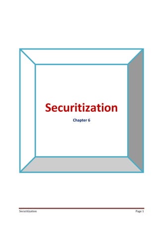 Concept of Securitization | PDF