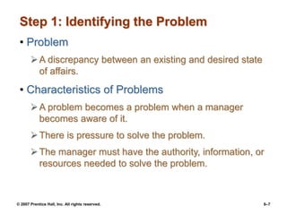Decision Making in Managerial job | PPT