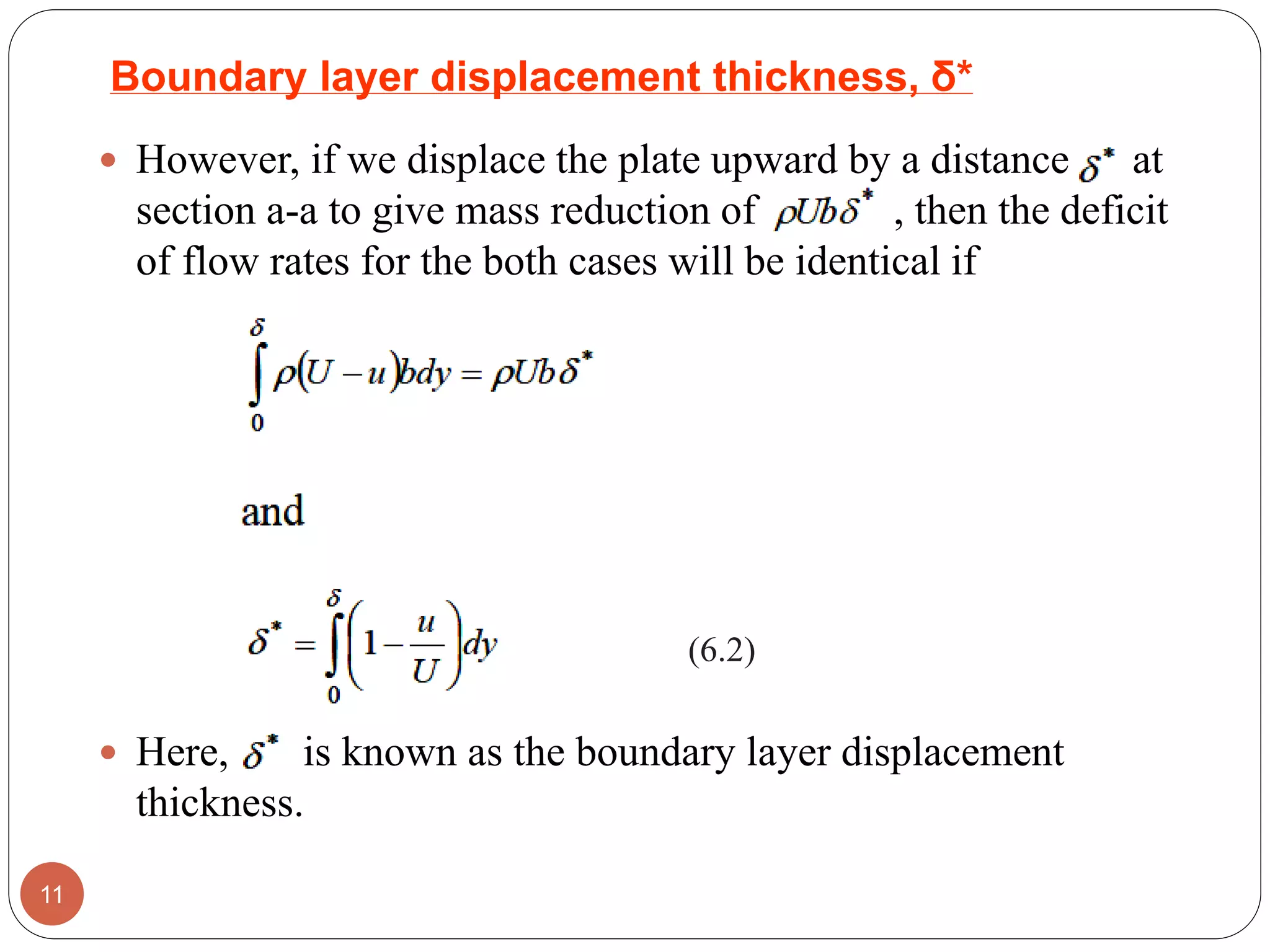 Fluid Mechanics Chapter 6. Boundary Layer Concept | PDF | Physics | Science