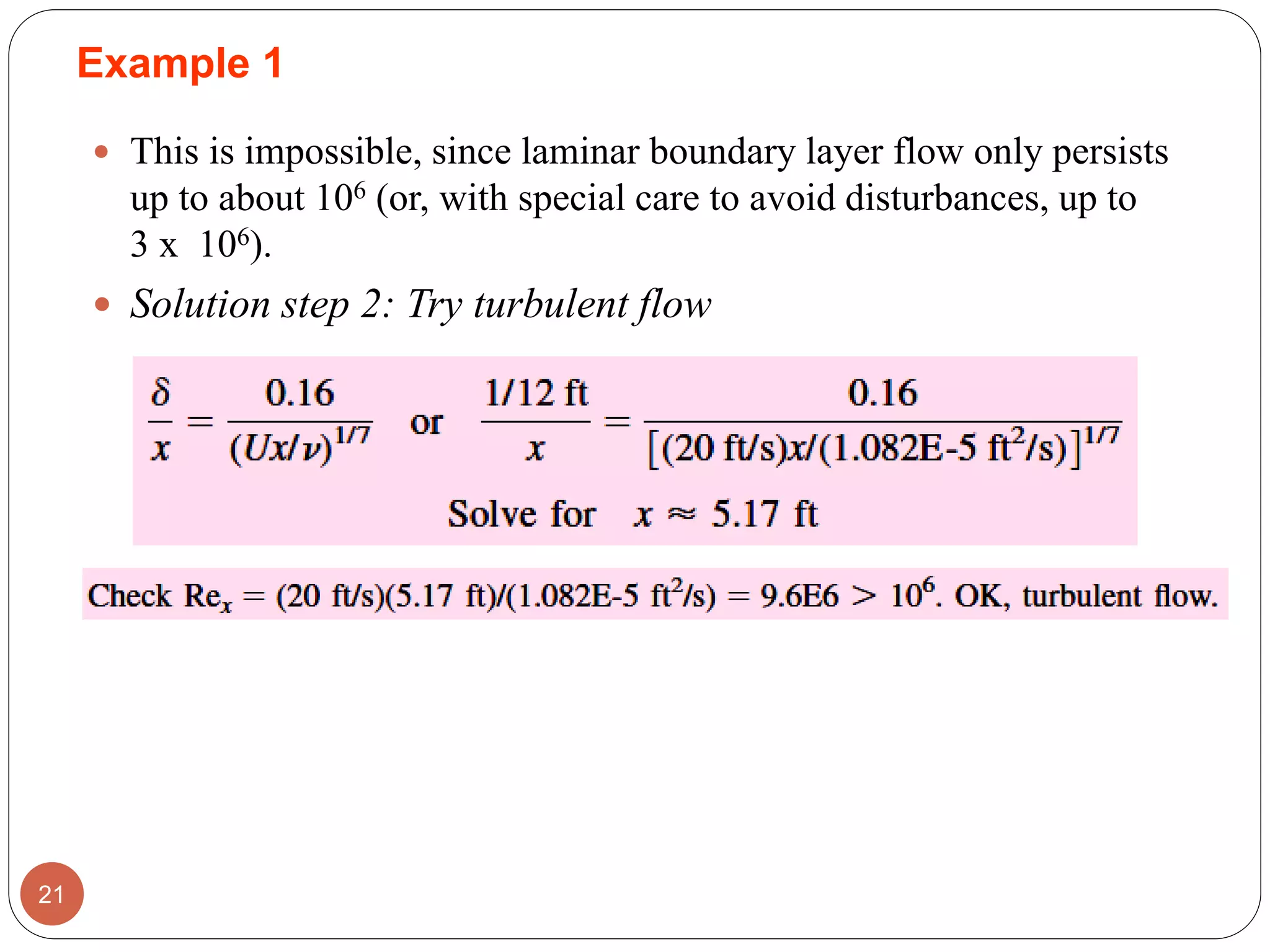 Fluid Mechanics Chapter 6. Boundary Layer Concept | PDF | Physics | Science