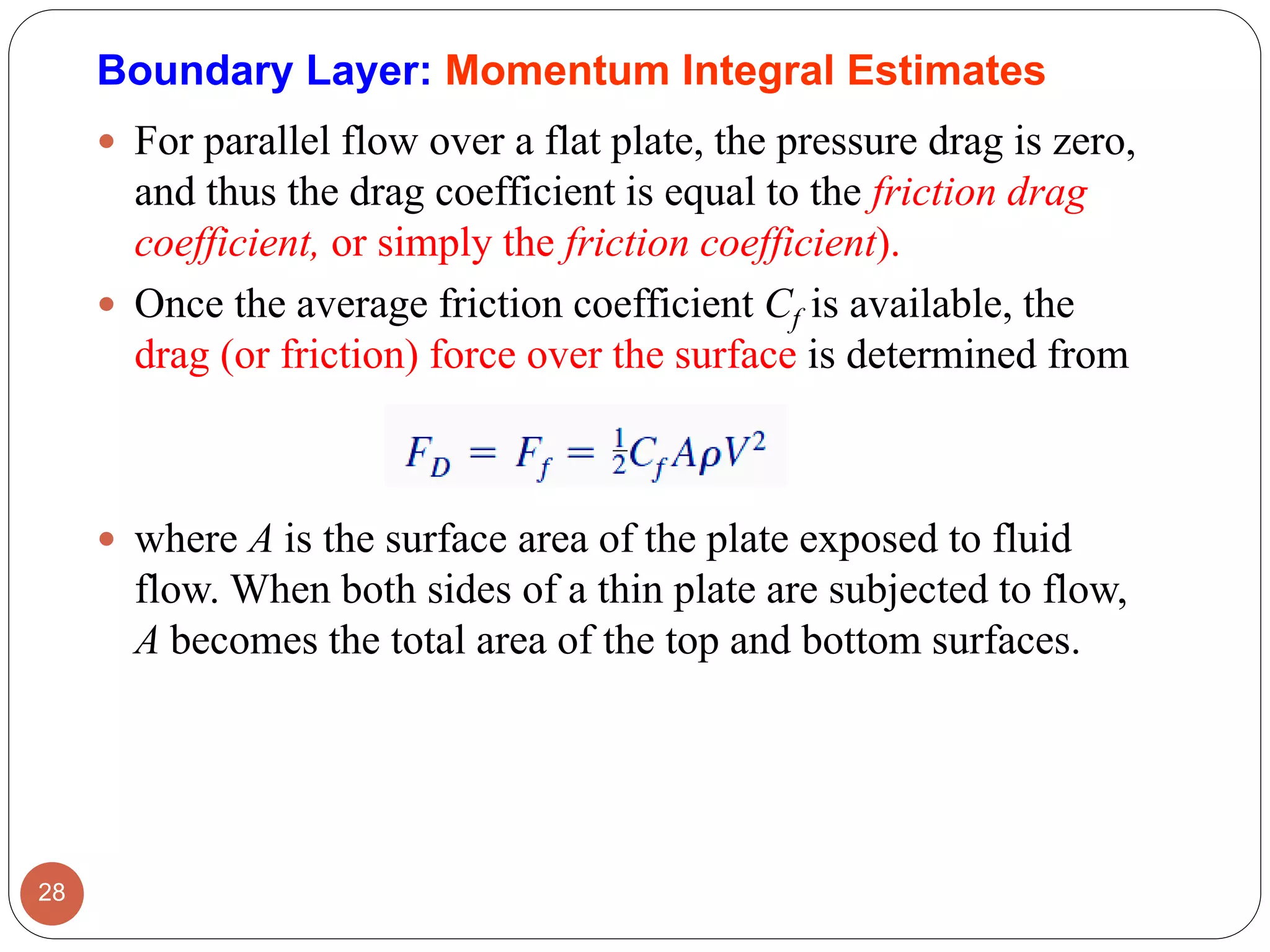 Fluid Mechanics Chapter 6. Boundary Layer Concept | PDF | Physics | Science