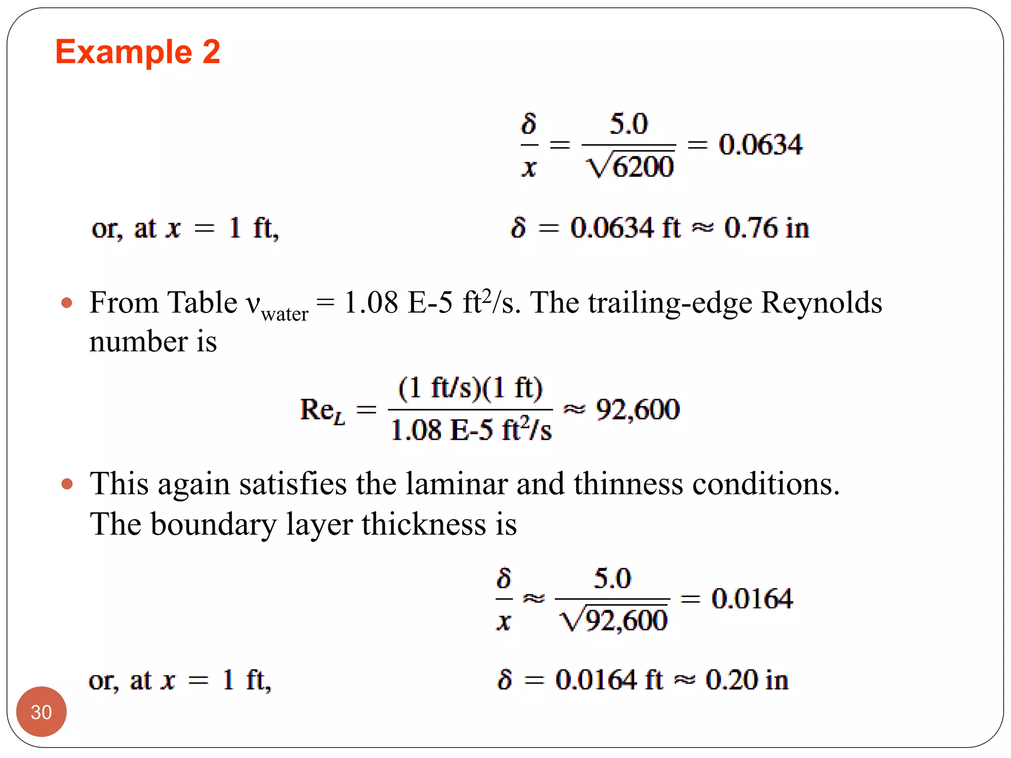 Fluid Mechanics Chapter 6. Boundary Layer Concept | PDF | Physics | Science