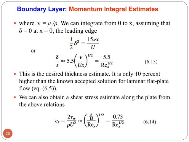 Fluid Mechanics Chapter 6. Boundary Layer Concept | PDF | Physics | Science