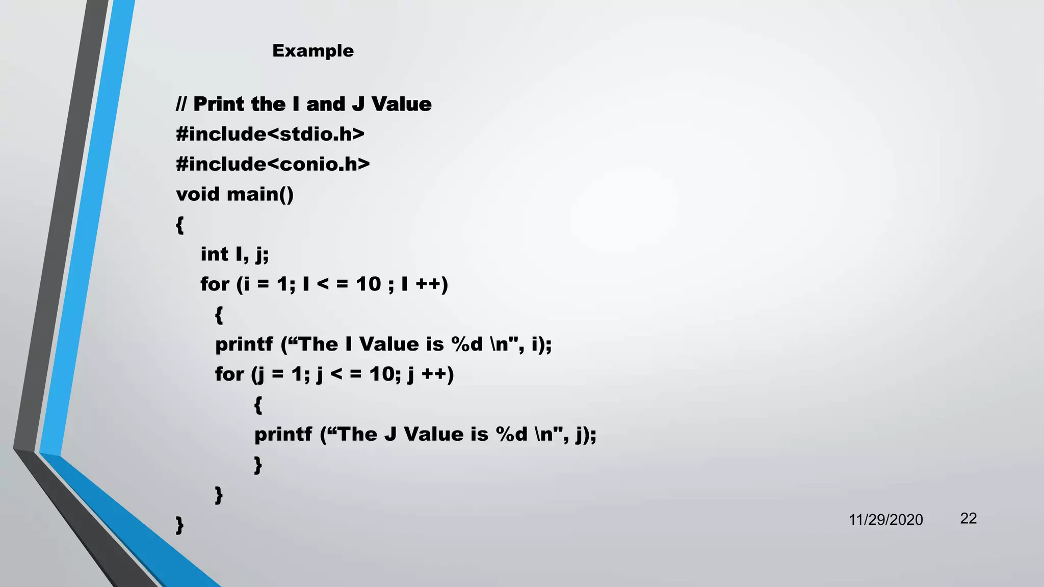 Decision Making and Looping | PPTX