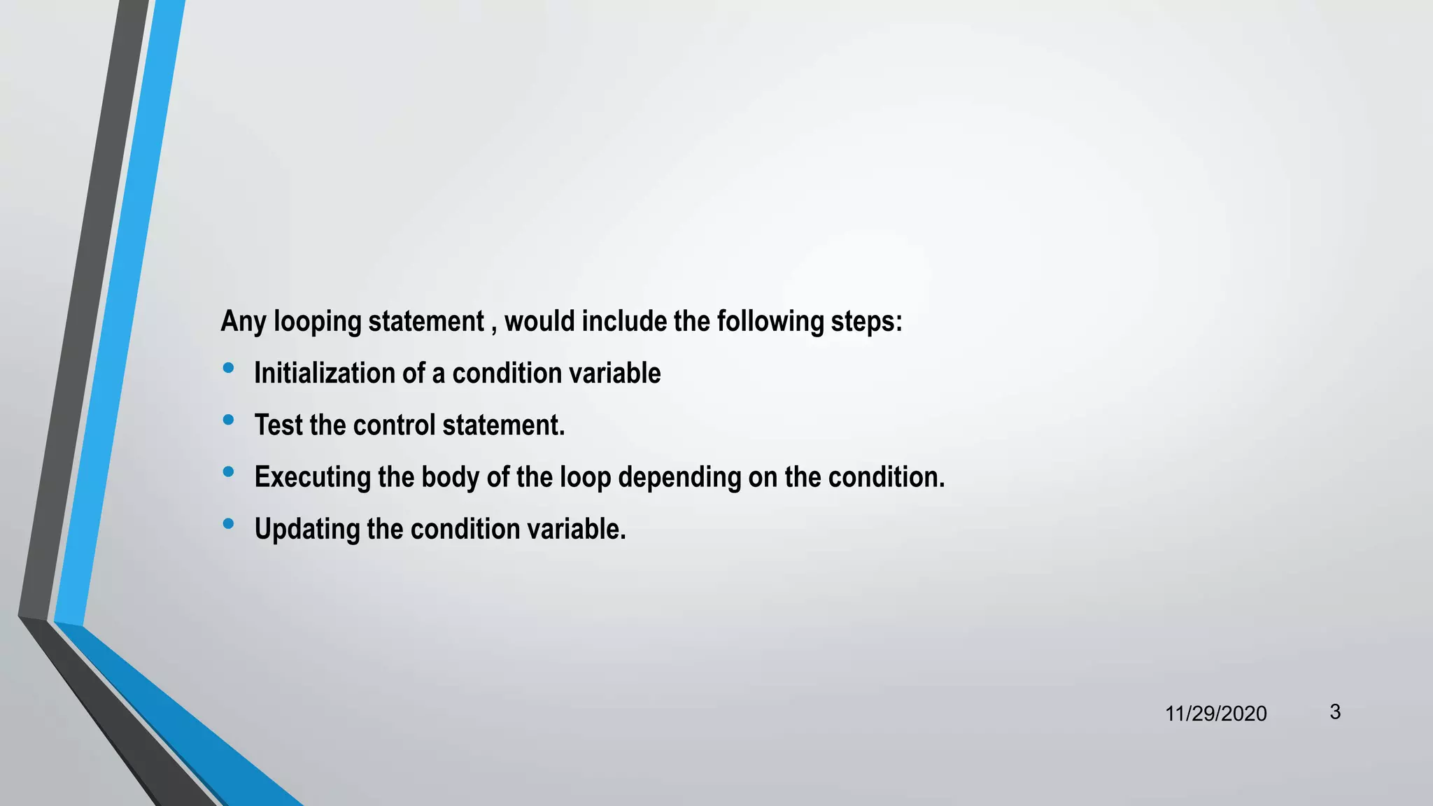 Decision Making and Looping | PPTX