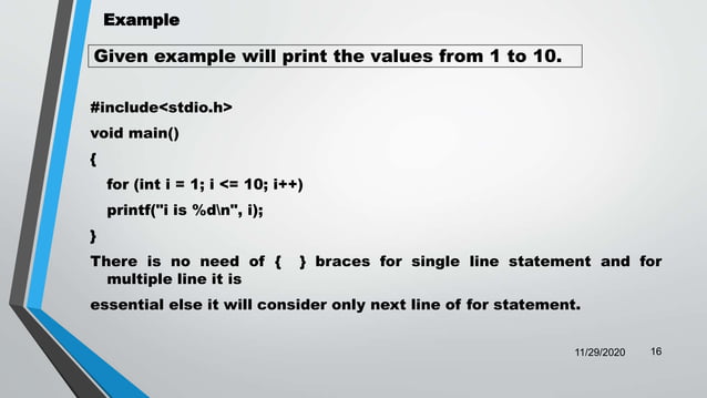 Decision Making and Looping | PPTX