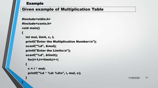 Decision Making and Looping | PPTX