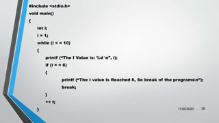Decision Making and Looping | PPTX