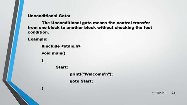 Decision Making and Looping | PPTX