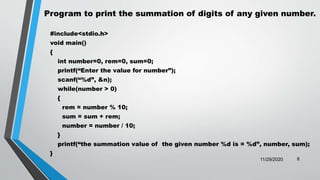 Decision Making and Looping | PPTX