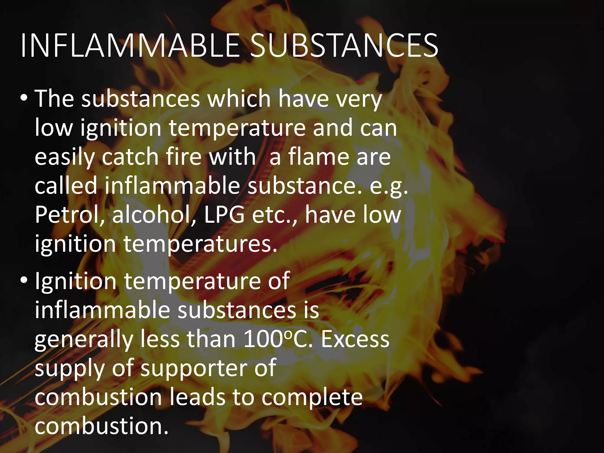Chapter - 6, Combustion and Flame, Science, Class 8 | PDF