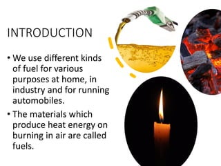 Chapter - 6, Combustion and Flame, Science, Class 8 | PDF