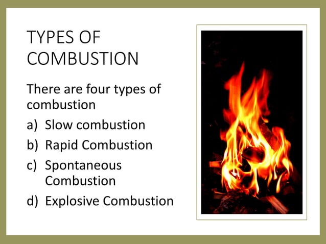 Chapter - 6, Combustion and Flame, Science, Class 8 | PDF | Chemistry ...