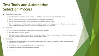 Chapter 6 - Test Tools and Automation | PDF