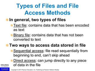 Files and Exceptions | PPT
