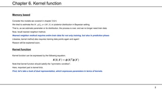 PRML Chapter 6 | PPTX
