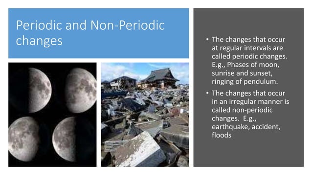 changes around us class 6 ppt | PPTX | Chemistry | Science