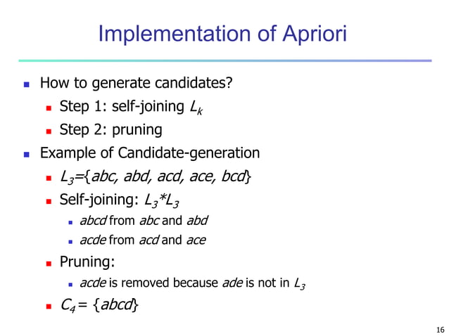 Chapter 6 Mining Frequent Patterns Associations And Correlations