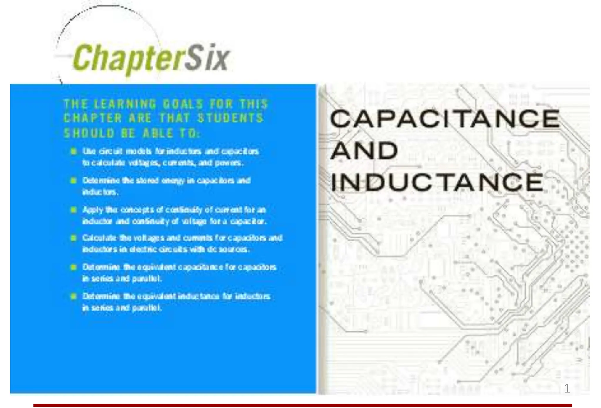 Chapter 6.pptx linear circuit analysis capacitor | PPTX