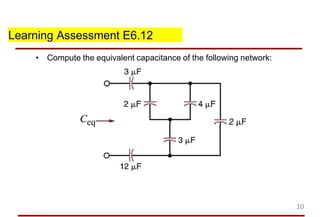 Chapter 6.pptx linear circuit analysis capacitor | PPTX