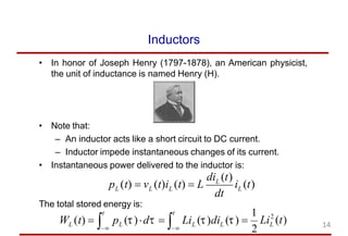 Chapter 6.pptx linear circuit analysis capacitor | PPT