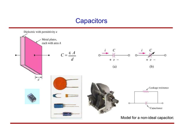 Chapter 6 Pptx Linear Circuit Analysis Capacitor Ppt