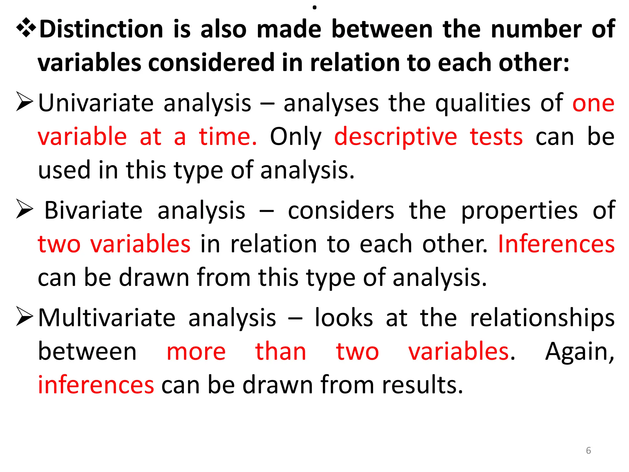 Chapter 6.pptx Data Analysis and processing | PPTX