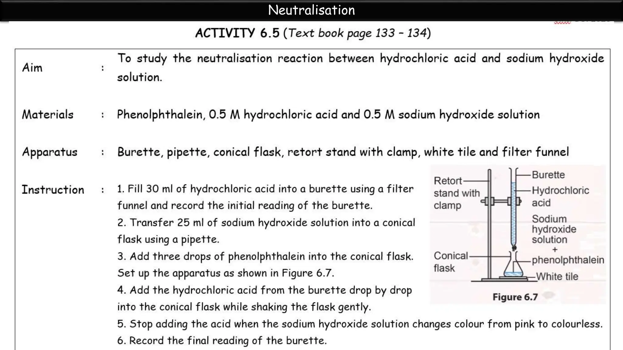 chapter 6.2. Neutralisation (Acid and Alkali) | PPTX