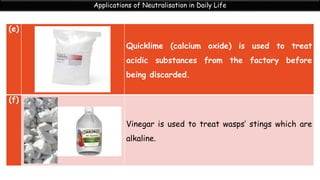 chapter 6.2. Neutralisation (Acid and Alkali) | PPTX