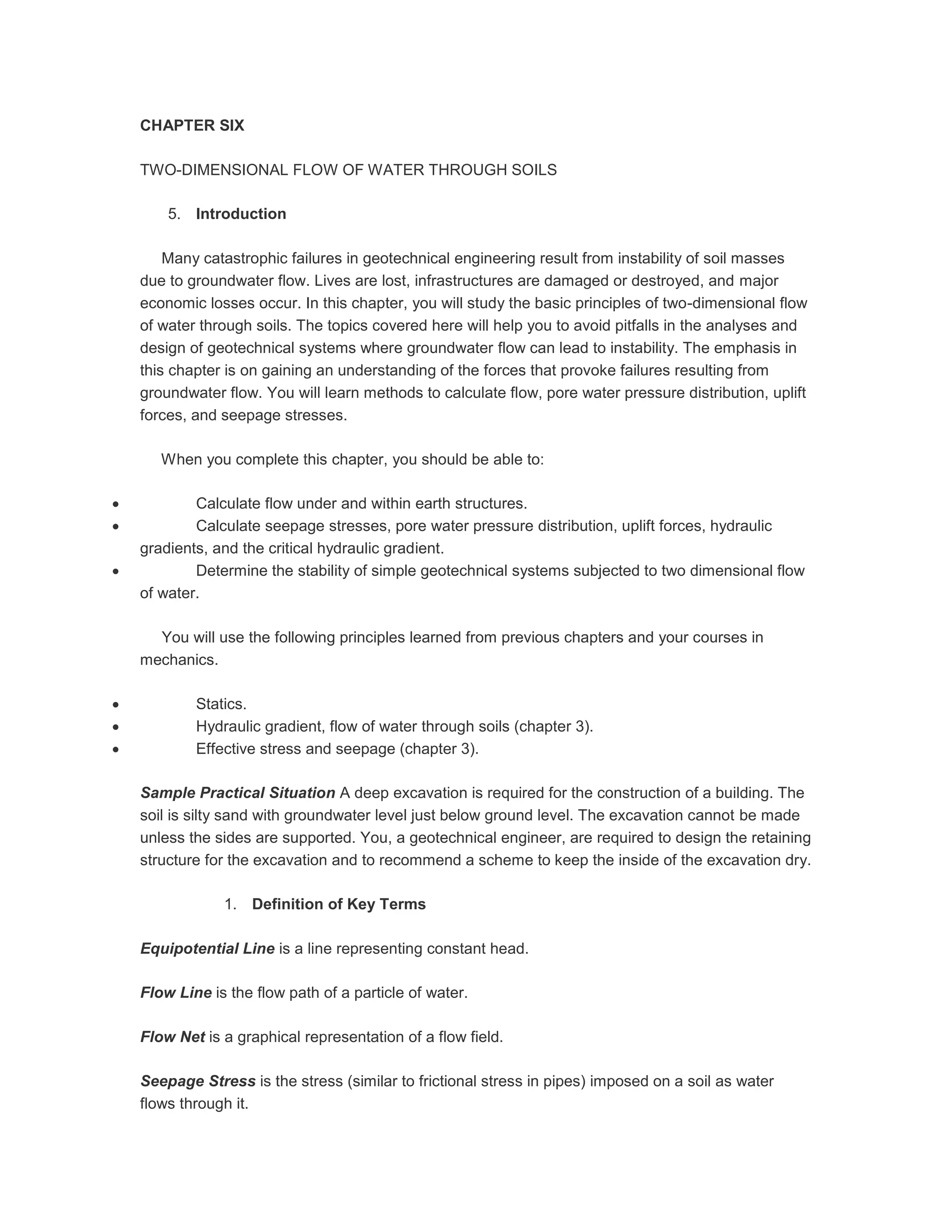 soil mechanics and its behaviour andPermeability in Stratified Soil ...