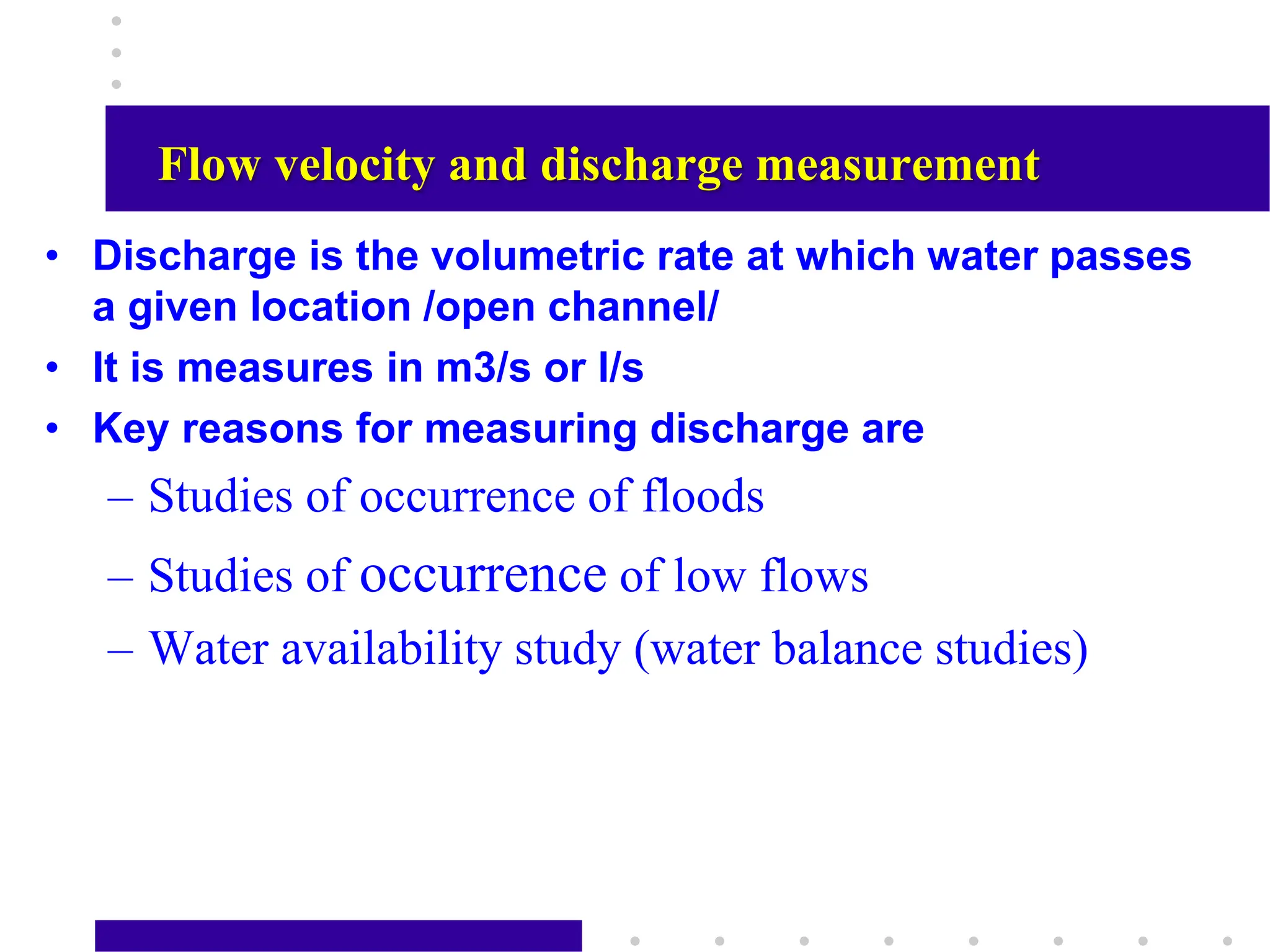 Chapter 6.pptx:the Hydrology of Ethiopia | PPTX | Geography | Science