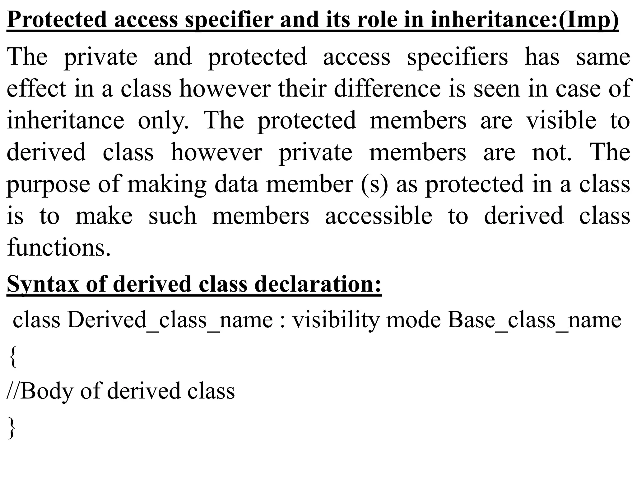 Chapter 6 And Inheritance Oop C Tu Ioe Ppt