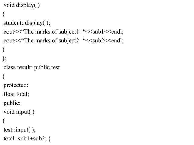 Chapter 6 and inheritance OOP C++ tu ioe | PPT